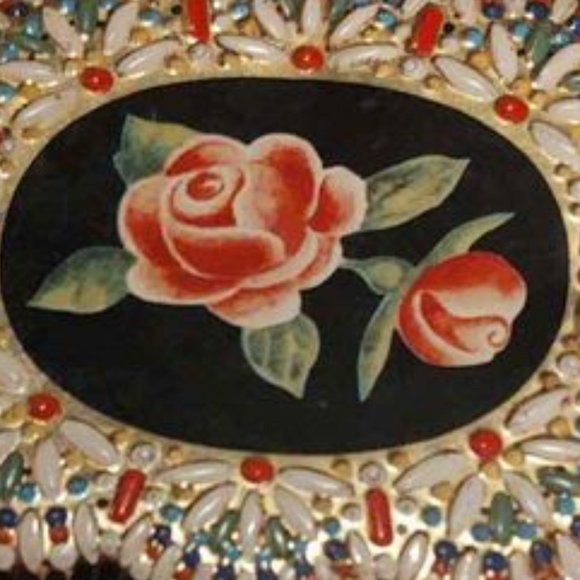 Accents | Vintage Floral Metal Tin Box Container Made In England | Poshmark